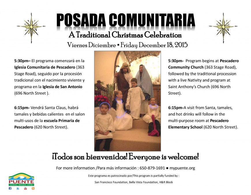 POSADA 2015 FLYER - Puente de la Costa SurPuente de la Costa Sur